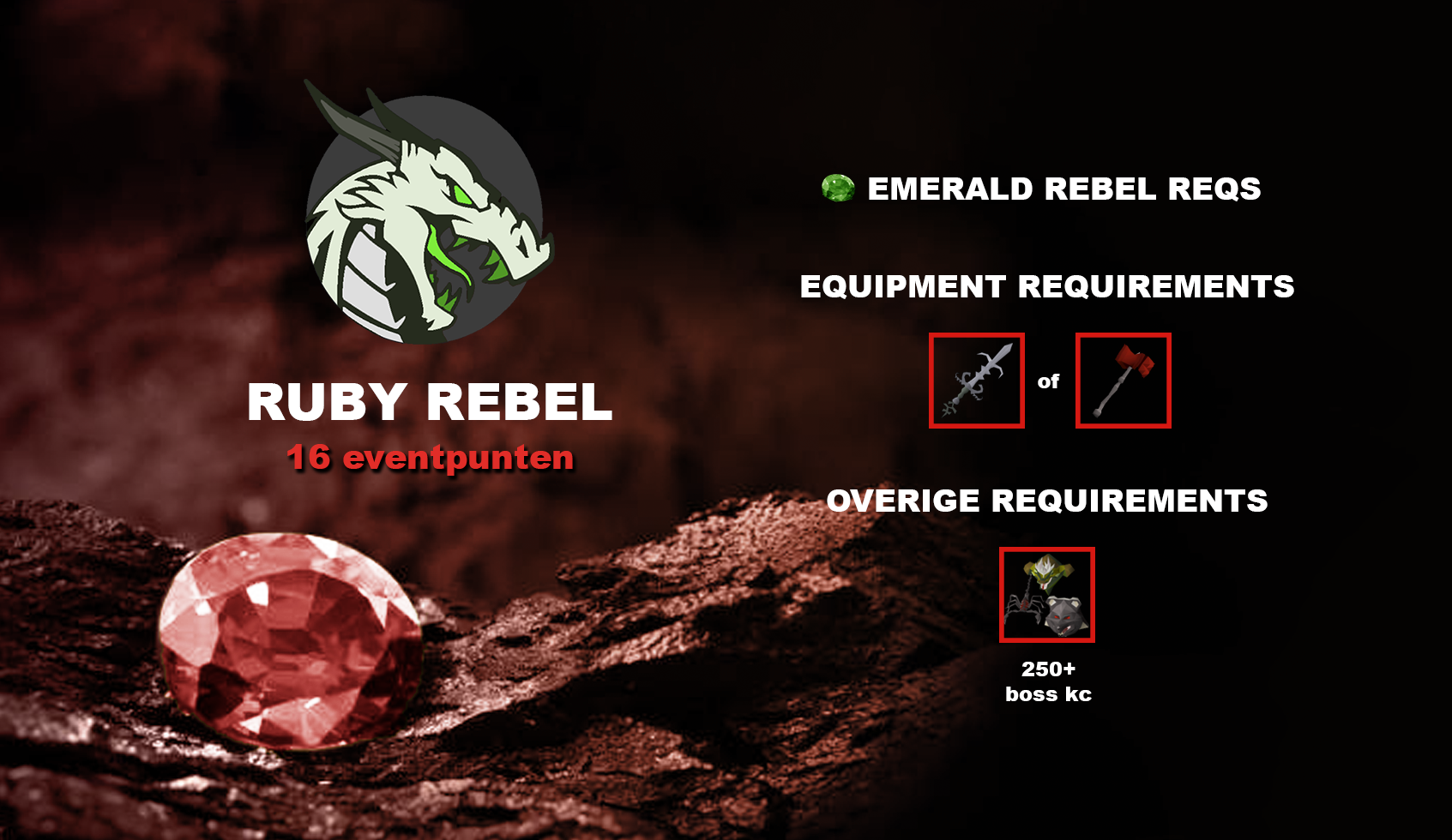 Dutch Rebels | OSRS Clan | Informatie, regels en meer!